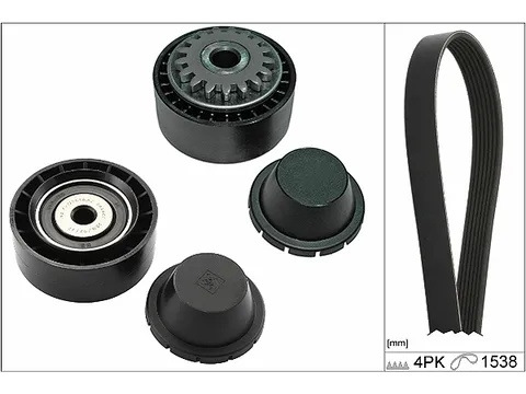 529028010 Комплект многоручейкового ремня INA | Запчасти на DRIVE2