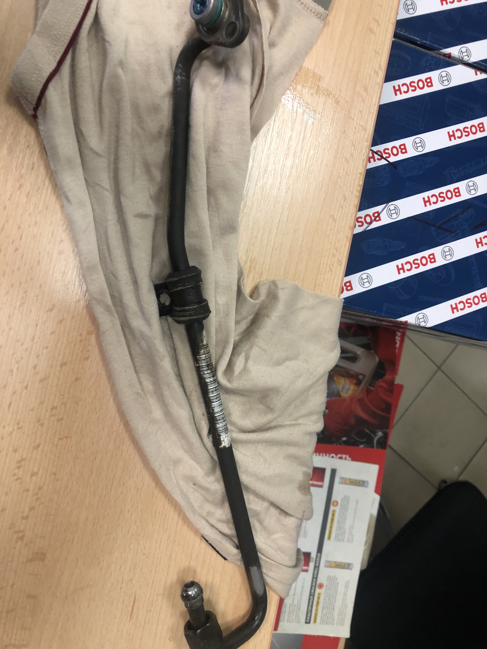 Внеплановый ремонт. — Audi Q5 (1G), 2 л, 2009 года | визит на сервис ...