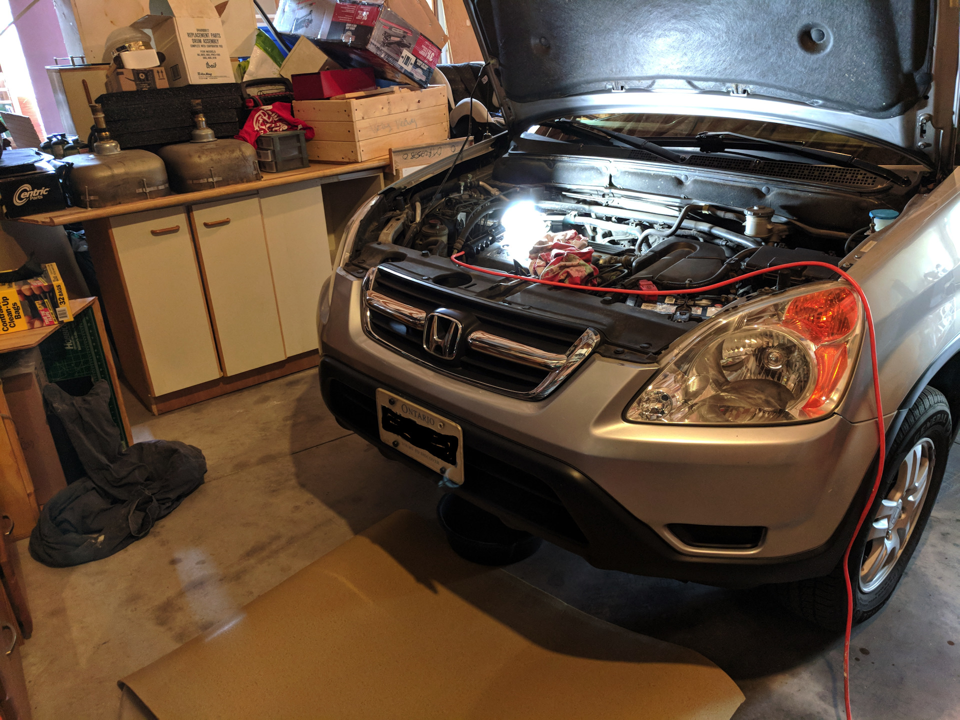 Перевалили за 300тыс — Honda CR-V (RD4/RD5/RD6/RD7), 2,4 л, 2002 года ...