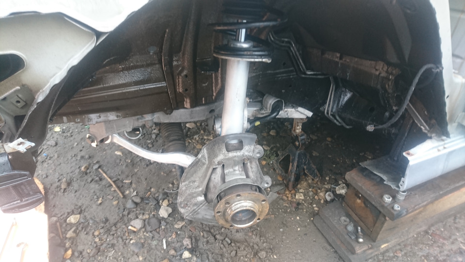 Ч. 5 _ Замена ВСЕЙ подвески — Рычаги, сайлентблоки после реставрации ...