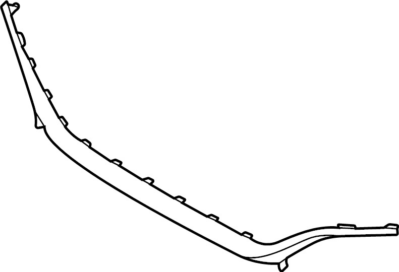 86532L3300 Накладка переднего бампера KIA HYUNDAI | Запчасти на DRIVE2