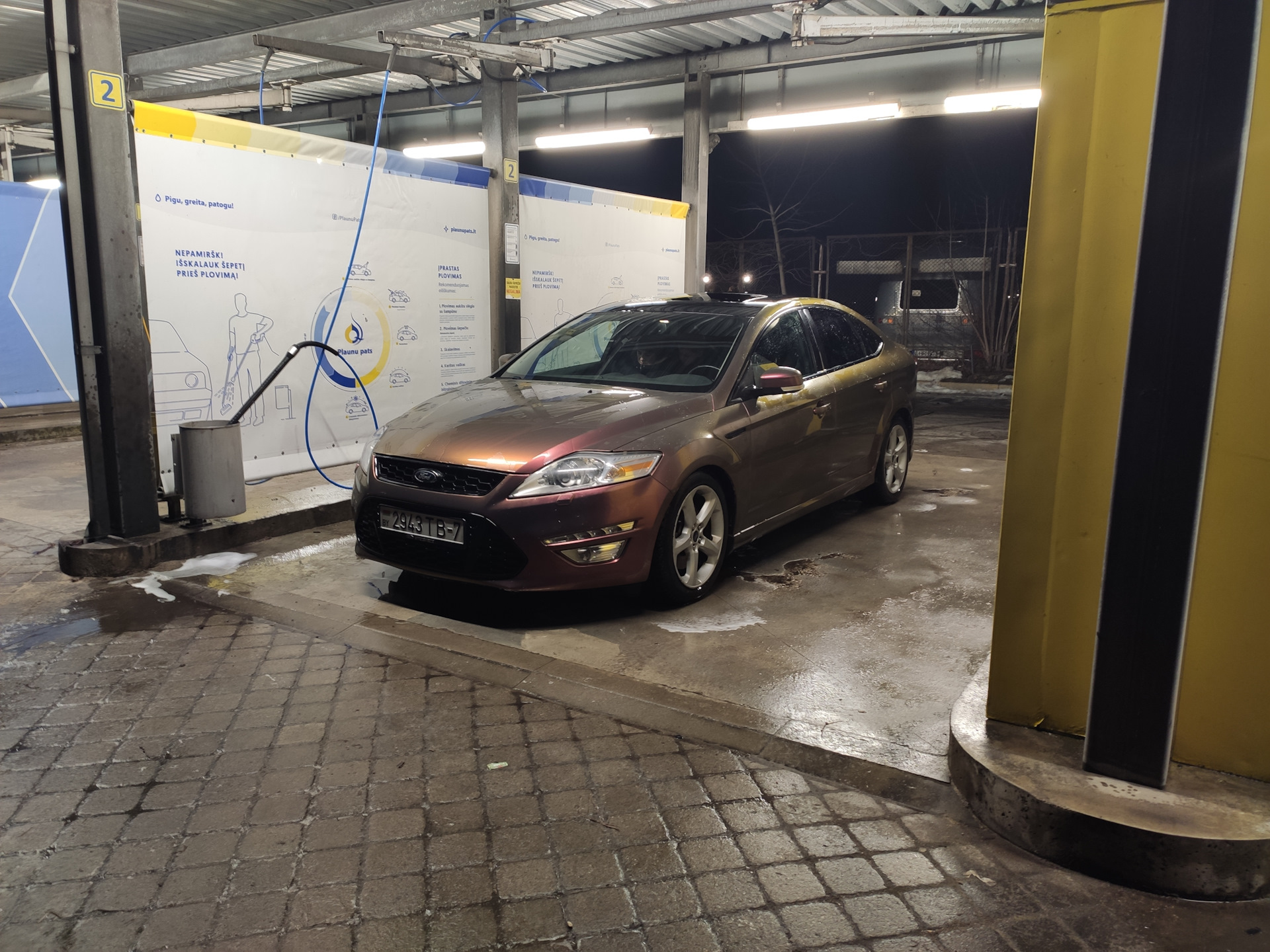 21) Новый топливный трубопровод обратки — Ford Mondeo IV, 2,2 л, 2012 ...