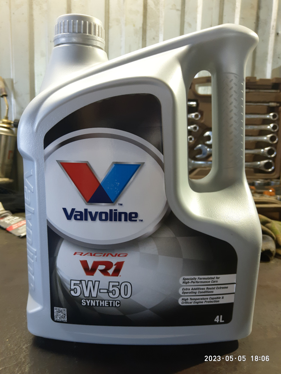 Valvoline VR1 Racing 5W-50 в Honda Civic 4D — Honda Civic 4D (8G), 1,8 л, 2007 года | расходники ...