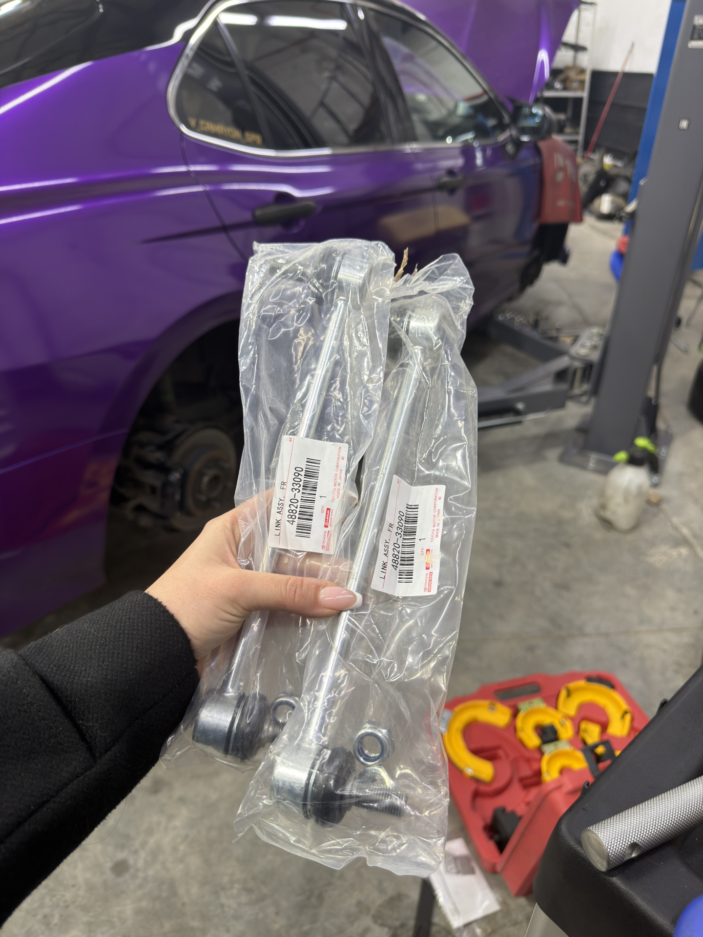 Занижение -35 мм — Toyota Camry (XV70), 2,5 л, 2018 года | тюнинг | DRIVE2