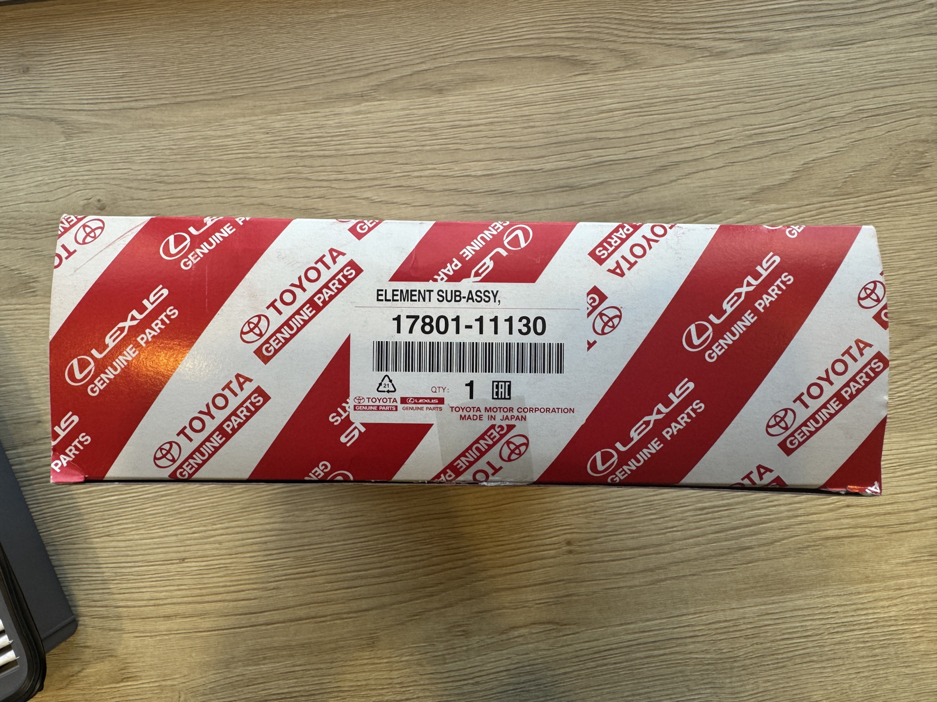 Воздушный фильтр 17801-11130 оригинал и подделка — Toyota Land Cruiser ...