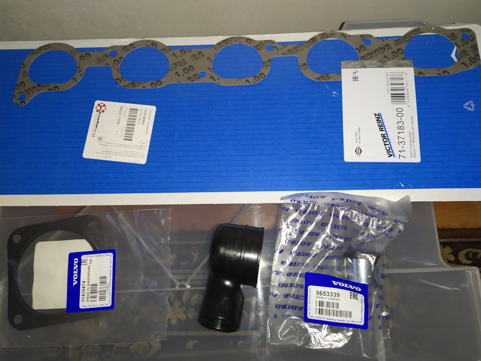 Чистка системы ВКГ — Volvo S60 (1G), 2,5 л, 2004 года | плановое ТО ...