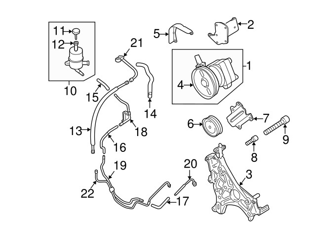 MR418626 Насос ГУР Pajero Mitsubishi | Запчасти на DRIVE2