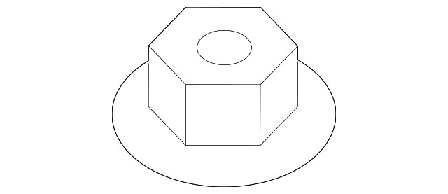 11628597827 Гайка фланца BMW | Запчасти на DRIVE2