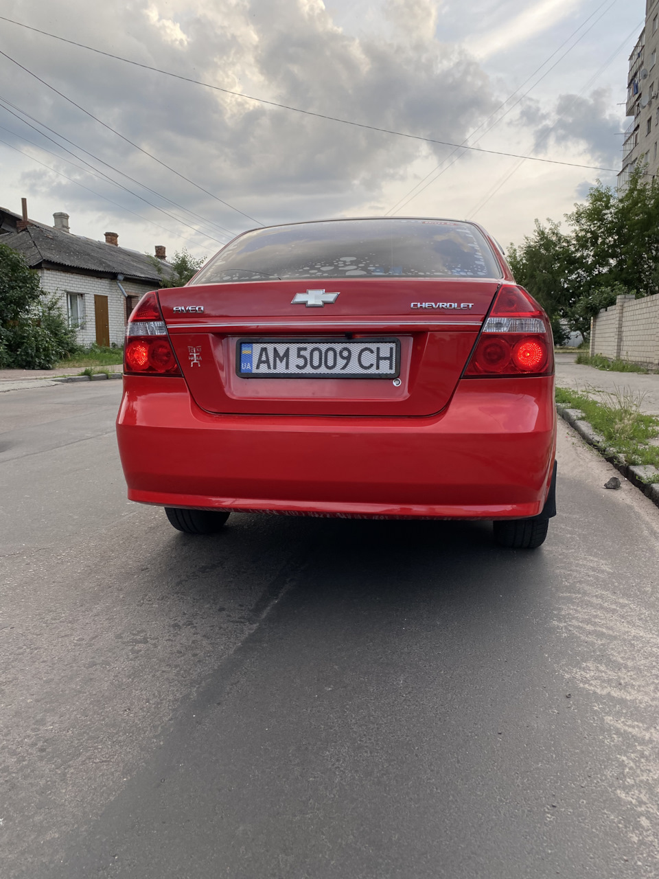 Покрасили бампер после ДТП — Chevrolet Aveo Sedan (1G), 1,5 л, 2008 ...