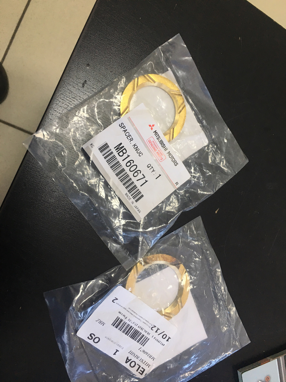 Устранение люфта гранат — Mitsubishi Montero Sport (1G), 3 л, 2000 года ...