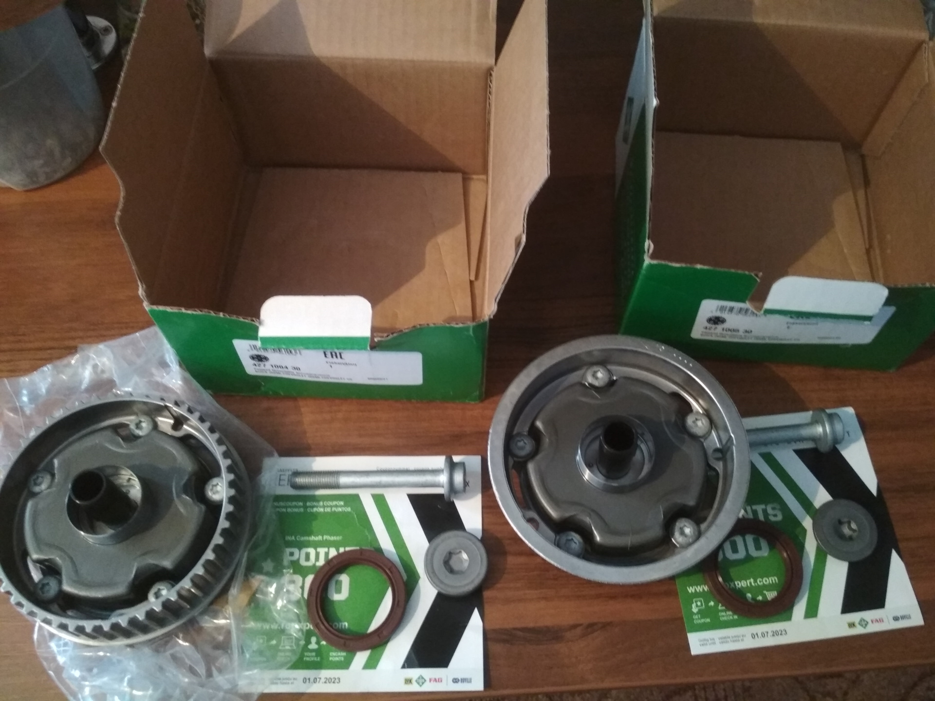 Шестерни фаз ГРМ — Opel Zafira B, 1,8 л, 2007 года | запчасти | DRIVE2