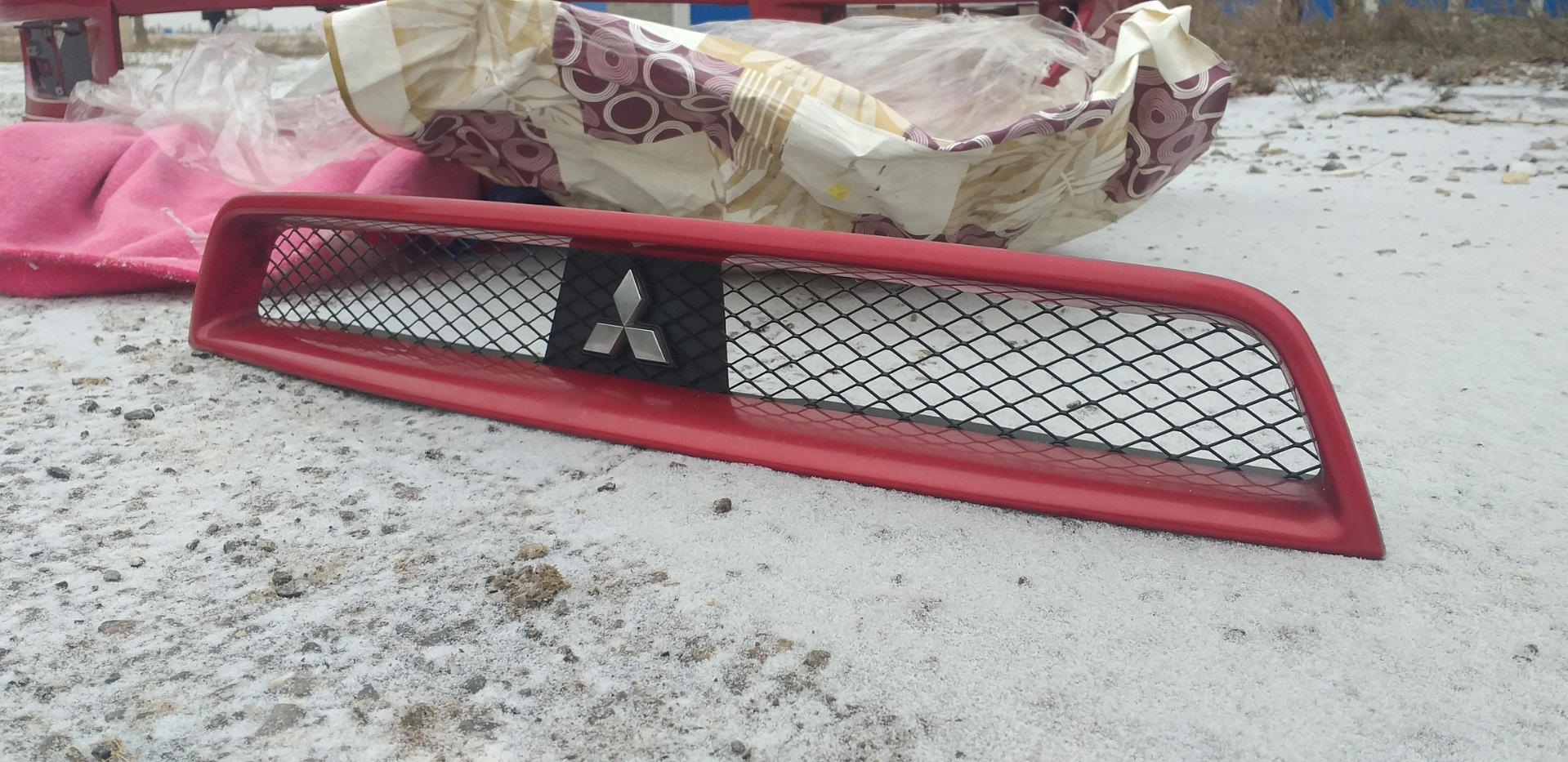 Замена переднего бампера и аксессуар MZ575833 — Mitsubishi Lancer X, 2 ...