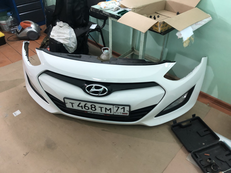 Установка омывателя фар hella — Hyundai i30 (2G), 1,6 л, 2014 года | своими руками | DRIVE2