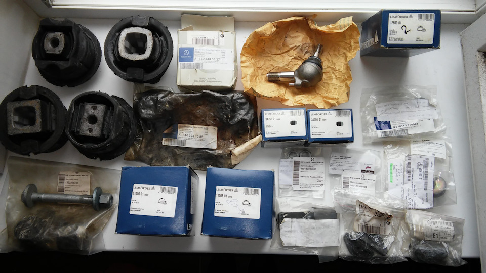 Подготовка к ремонту( история)1 часть. — Mercedes-Benz S-Class (W140 ...