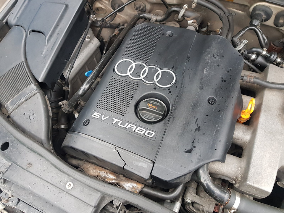 ПЛАСТИК МОТОРА — Audi A4 Avant (B5), 1,8 л, 2000 года | запчасти | DRIVE2