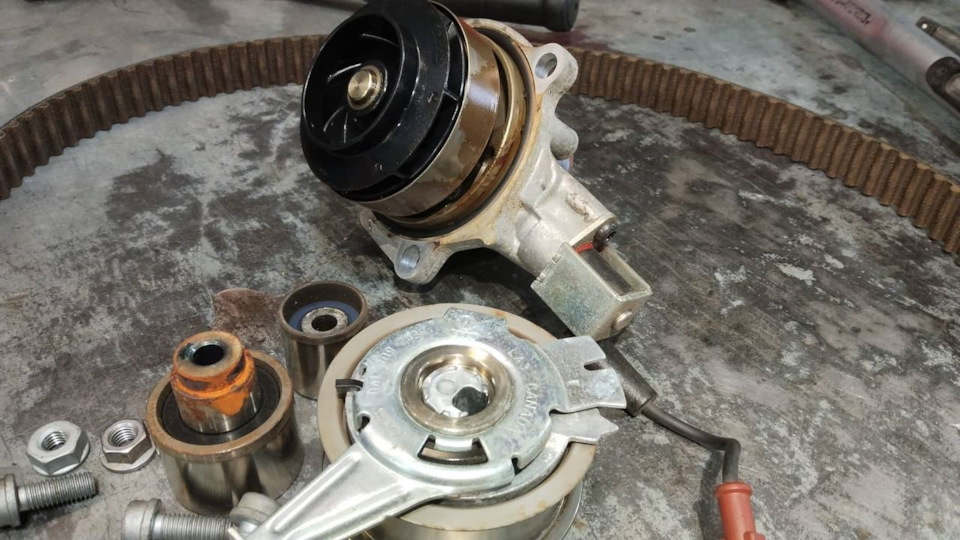 aufzeichnen №13. Правильная замена ГРМ на двигателе CUAA — Volkswagen ...