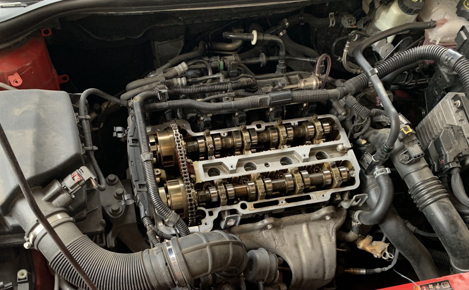 #5. Замена клапанной крышки и смена номеров. — Opel Astra J GTC, 1,4 л ...
