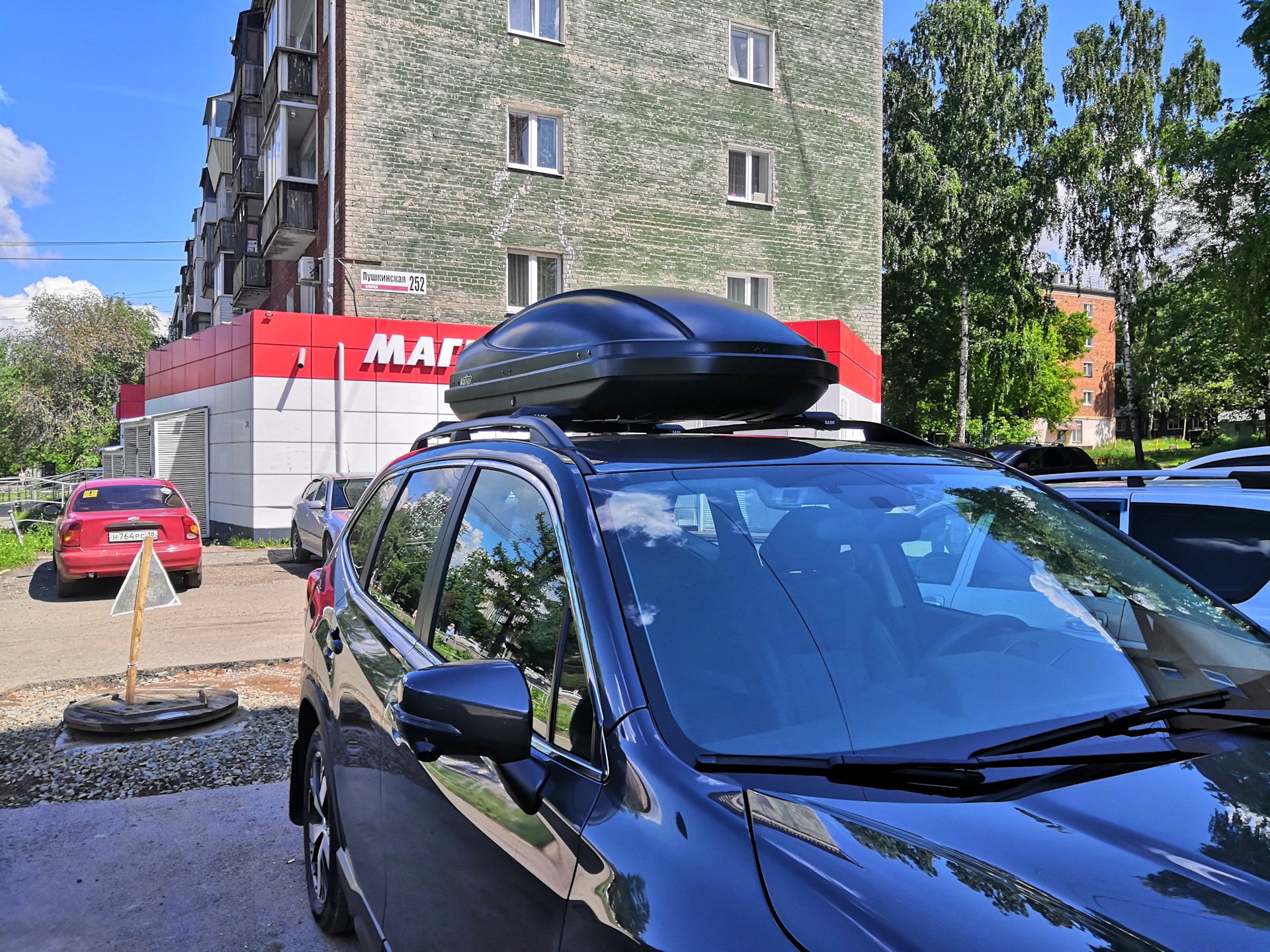 Бокс на машину — Subaru Forester (SK), 2,5 л, 2021 года | аксессуары ...