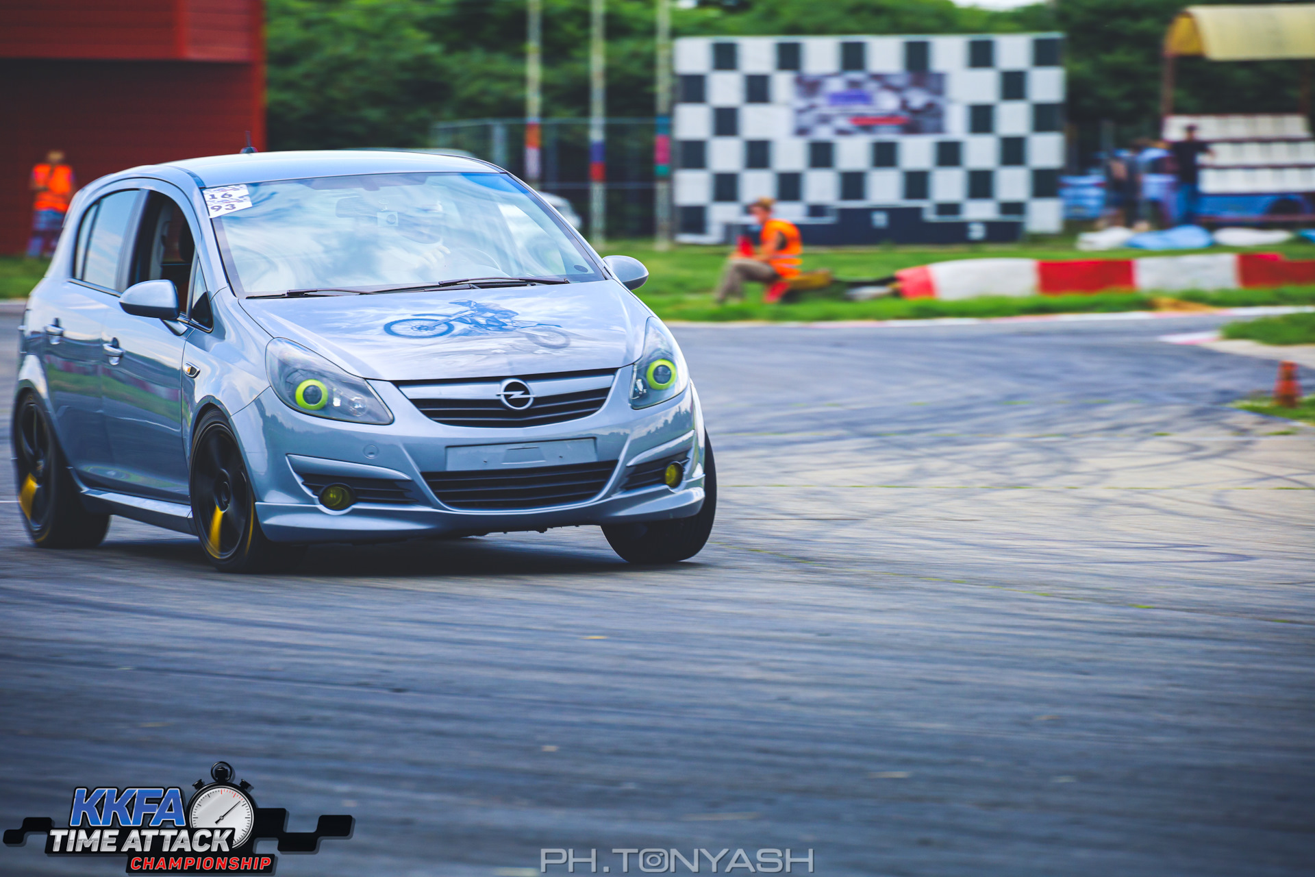 1 этап Time Attak KKFA 2023 — Opel Corsa D, 1,6 л., 2008 года | соревнования | DRIVE2