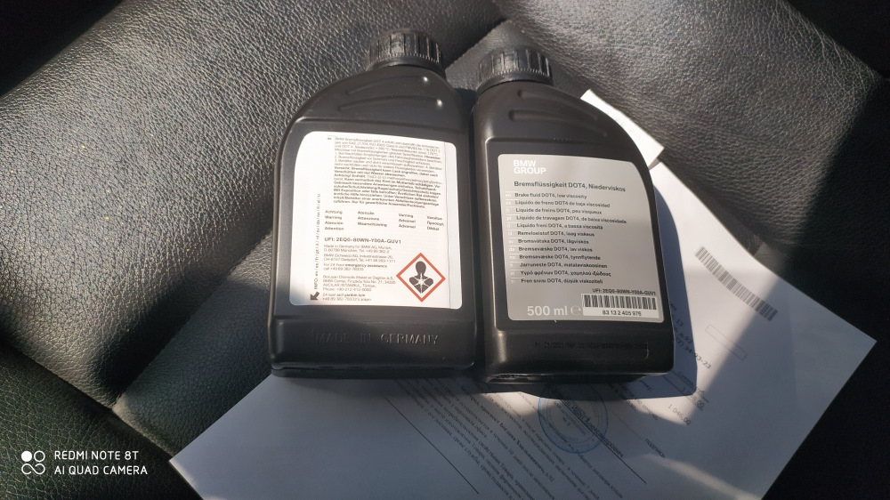 Замена тормозной жидкости BMW или как из-за экономии в 200р можно ...