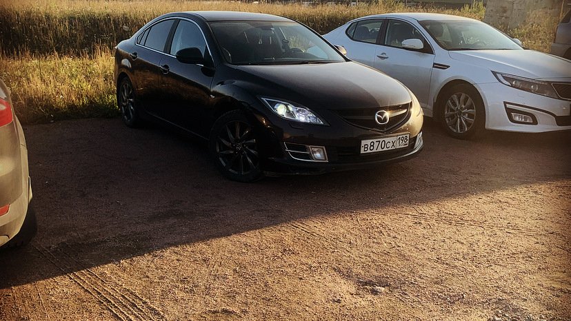 Mazda 6 (2G) GH 2.0 бензиновый 2008 | Purple/black iridescent на DRIVE2