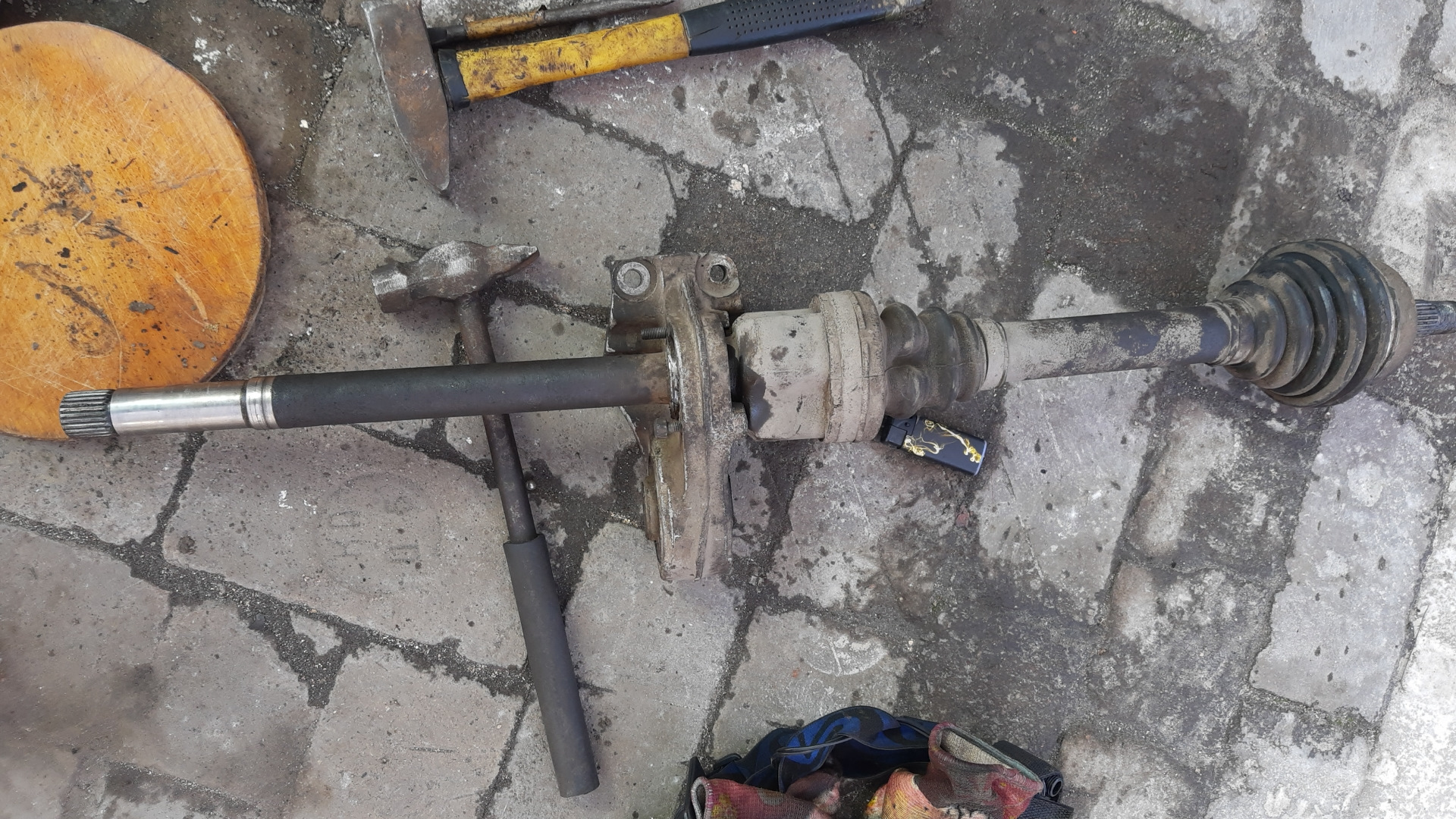 Замена сцепления — Citroen Berlingo (1G), 1,6 л, 2007 года | расходники ...