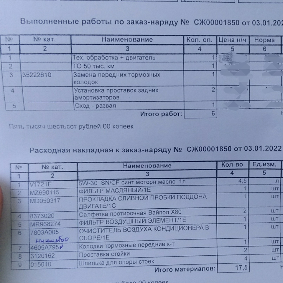 4605A795 Колодки тормозные передние к-кт Outlander 2012- Mitsubishi ...