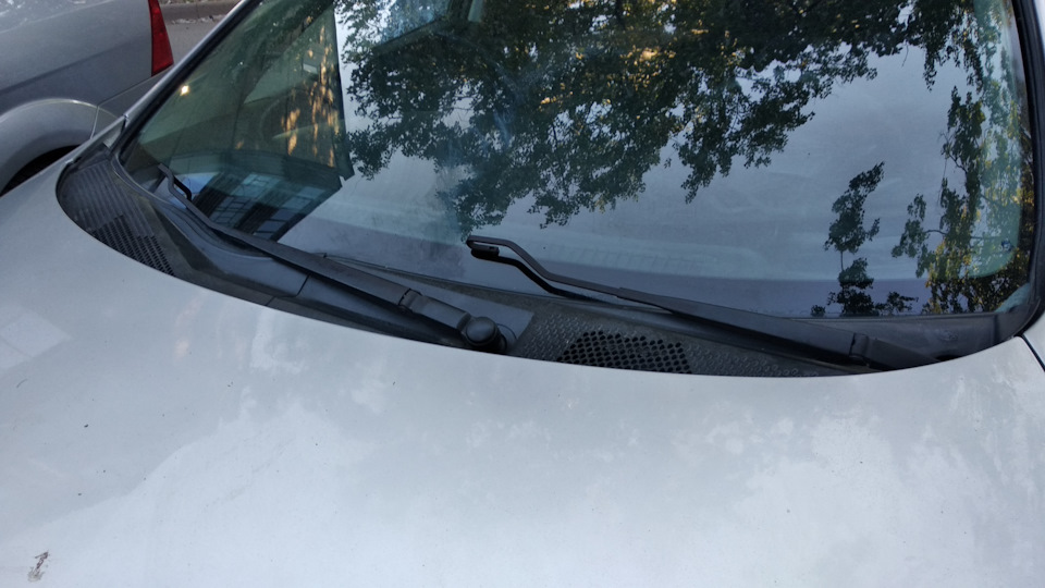 Щётки стеклоочистителя + покраска поводков. — Nissan Primera (P12), 1,8 ...