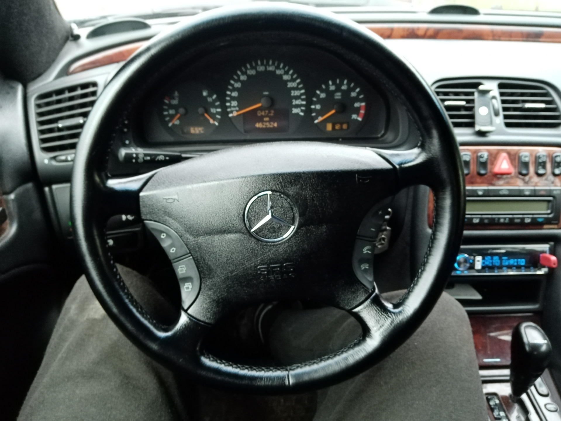 Немного S класса в clk — Mercedes-Benz CLK (W208), 3,2 л, 1999 года ...