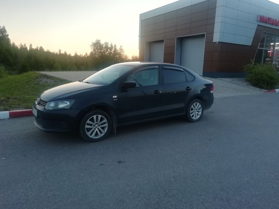 Финалочка — Volkswagen Polo Sedan, 1,6 л, 2013 года | продажа машины | DRIVE2