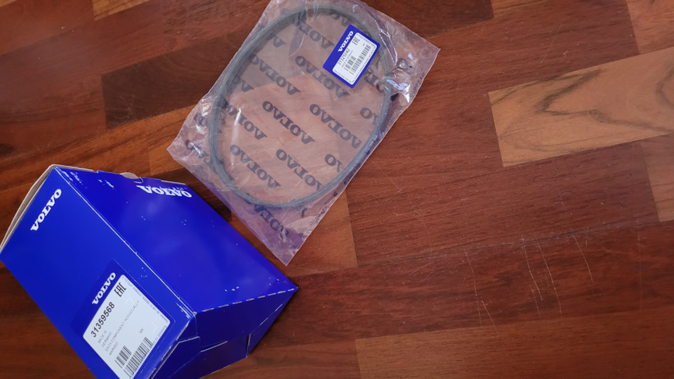 ГРМ-ПОМПА-ЧИСТКА РАДИАТОРОВ — ТО. — Volvo XC60 (1G), 2,4 л, 2012 года ...