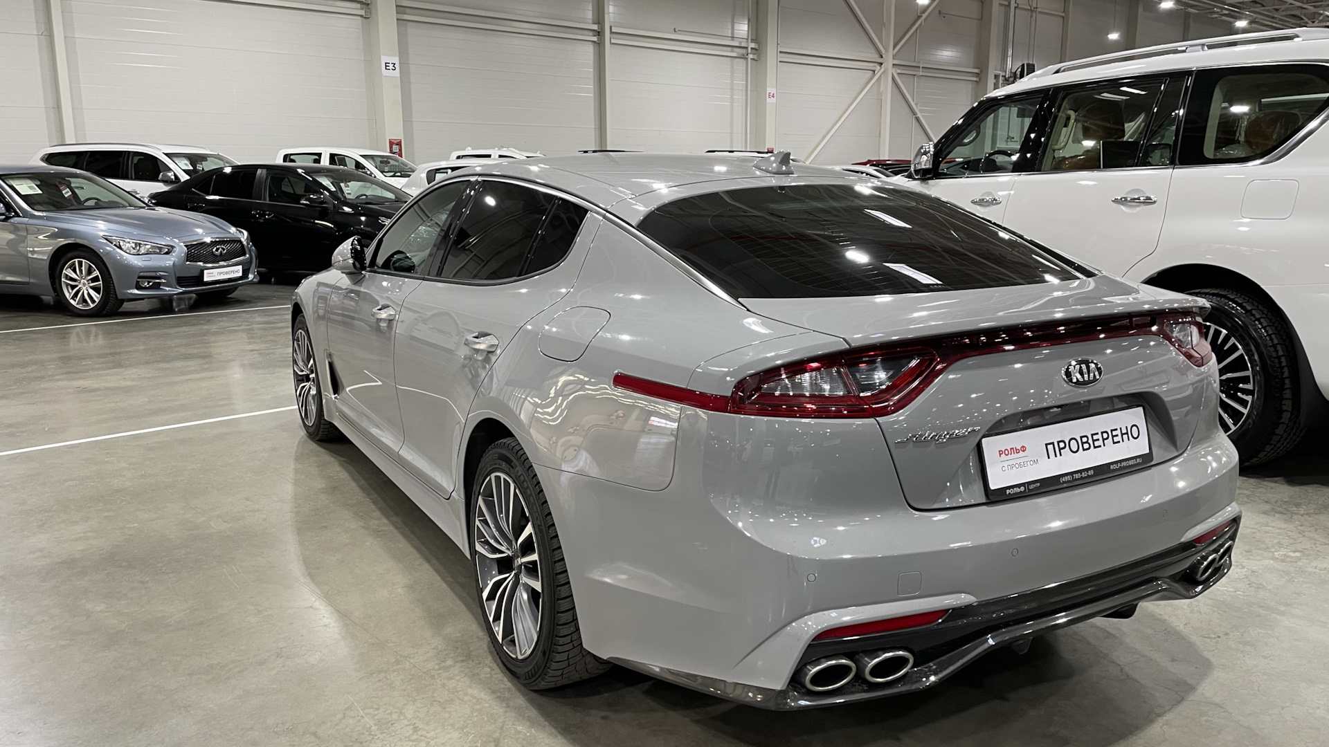 KIA Stinger 2.0 бензиновый 2018 | Ceramic grey на DRIVE2