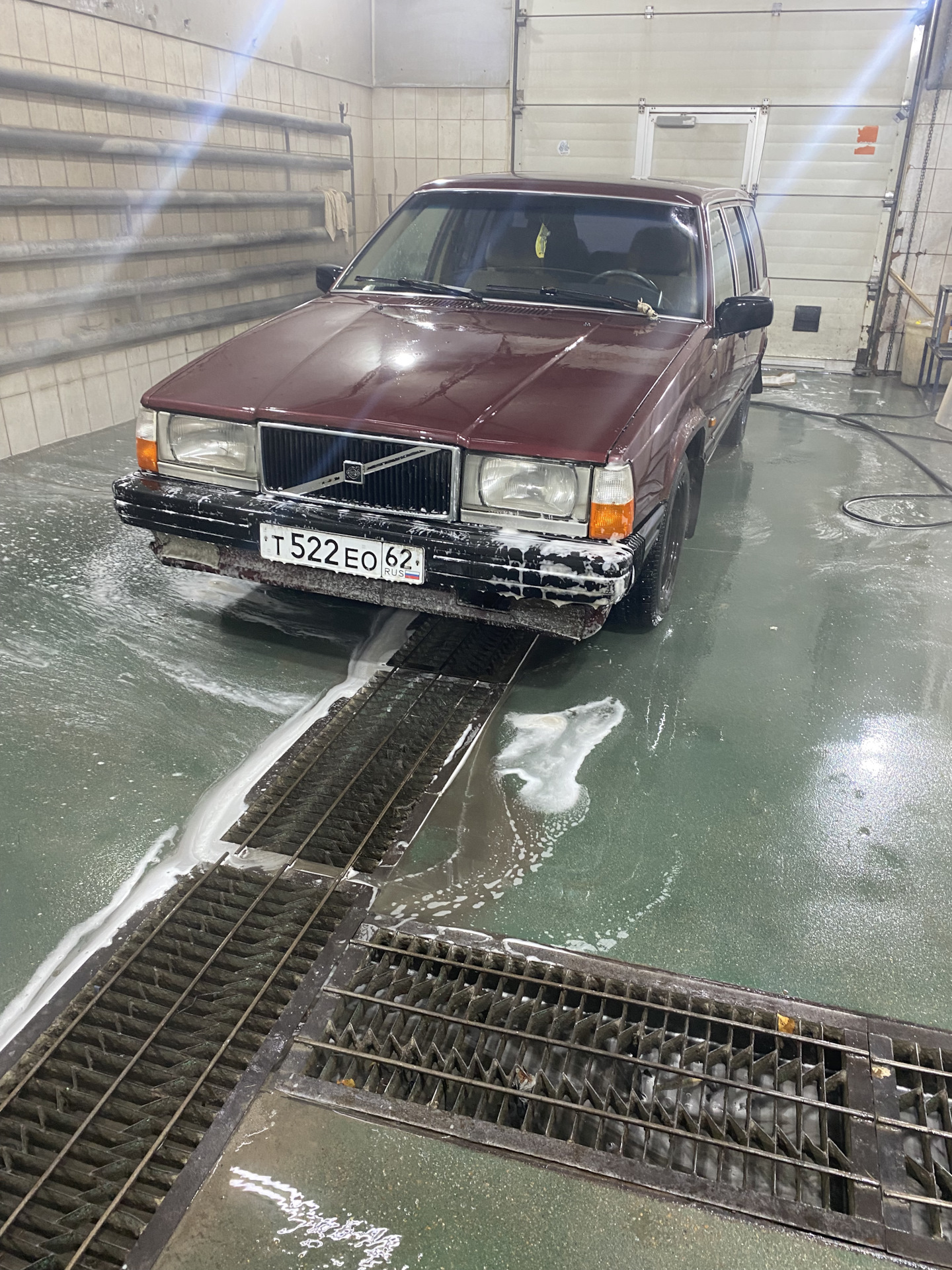 В первую очередь мойка — Volvo 740, 2,3 л, 1989 года | мойка | DRIVE2