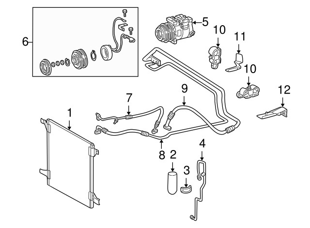 A0012302811 Компрессор кондиционера Mercedes | Запчасти на DRIVE2