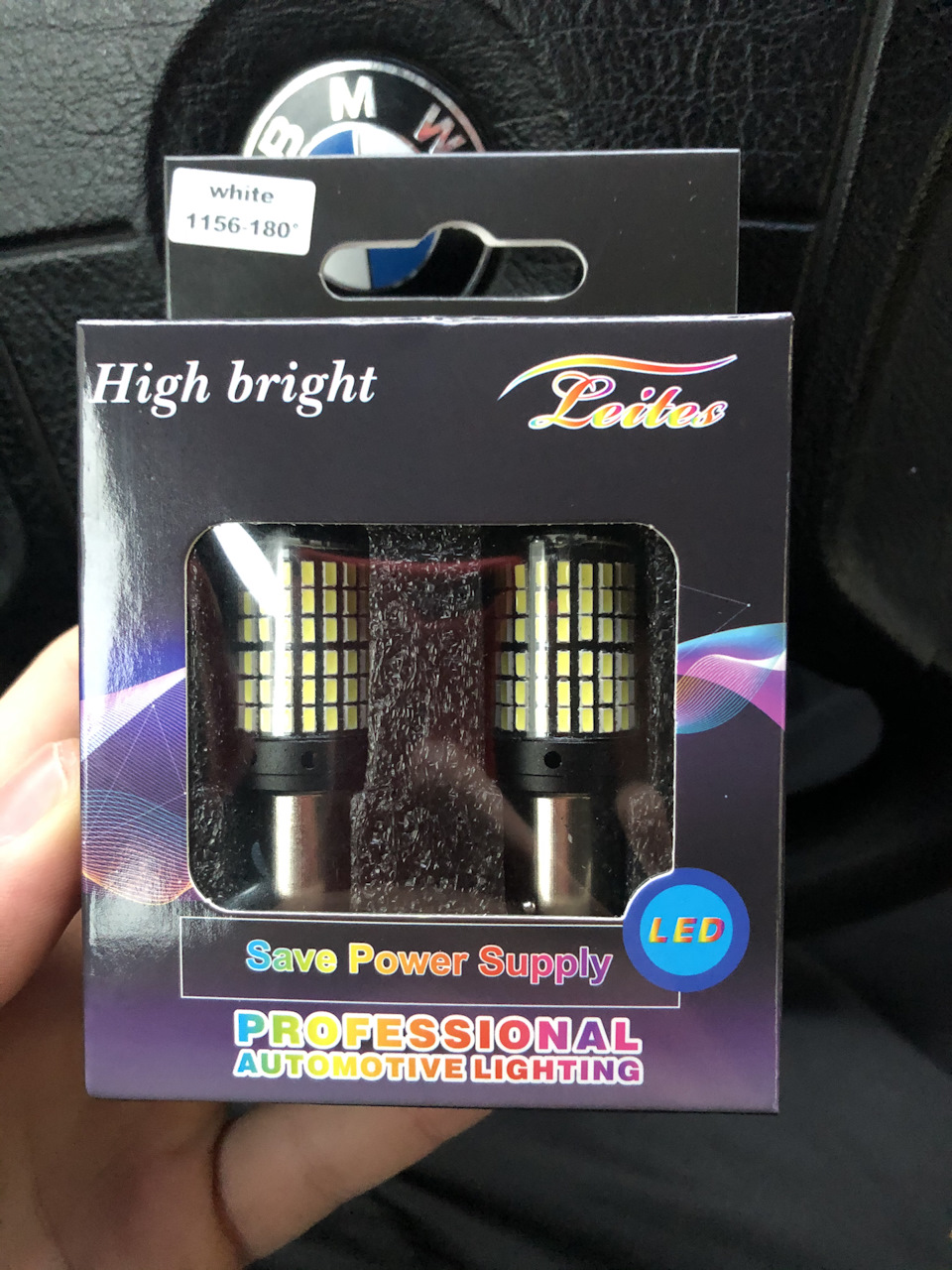 Яркие диодные лампы заднего хода — BMW 5 series (E34), 2,5 л, 1996 года ...