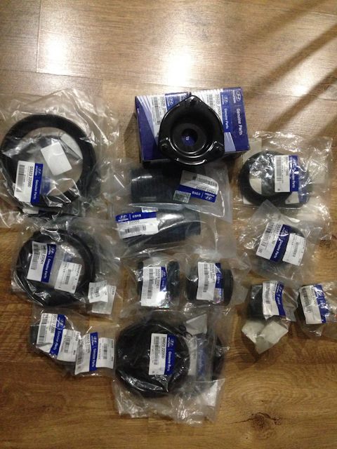 5532322000 Опора пружины задней нижняя KIA HYUNDAI | Запчасти на DRIVE2