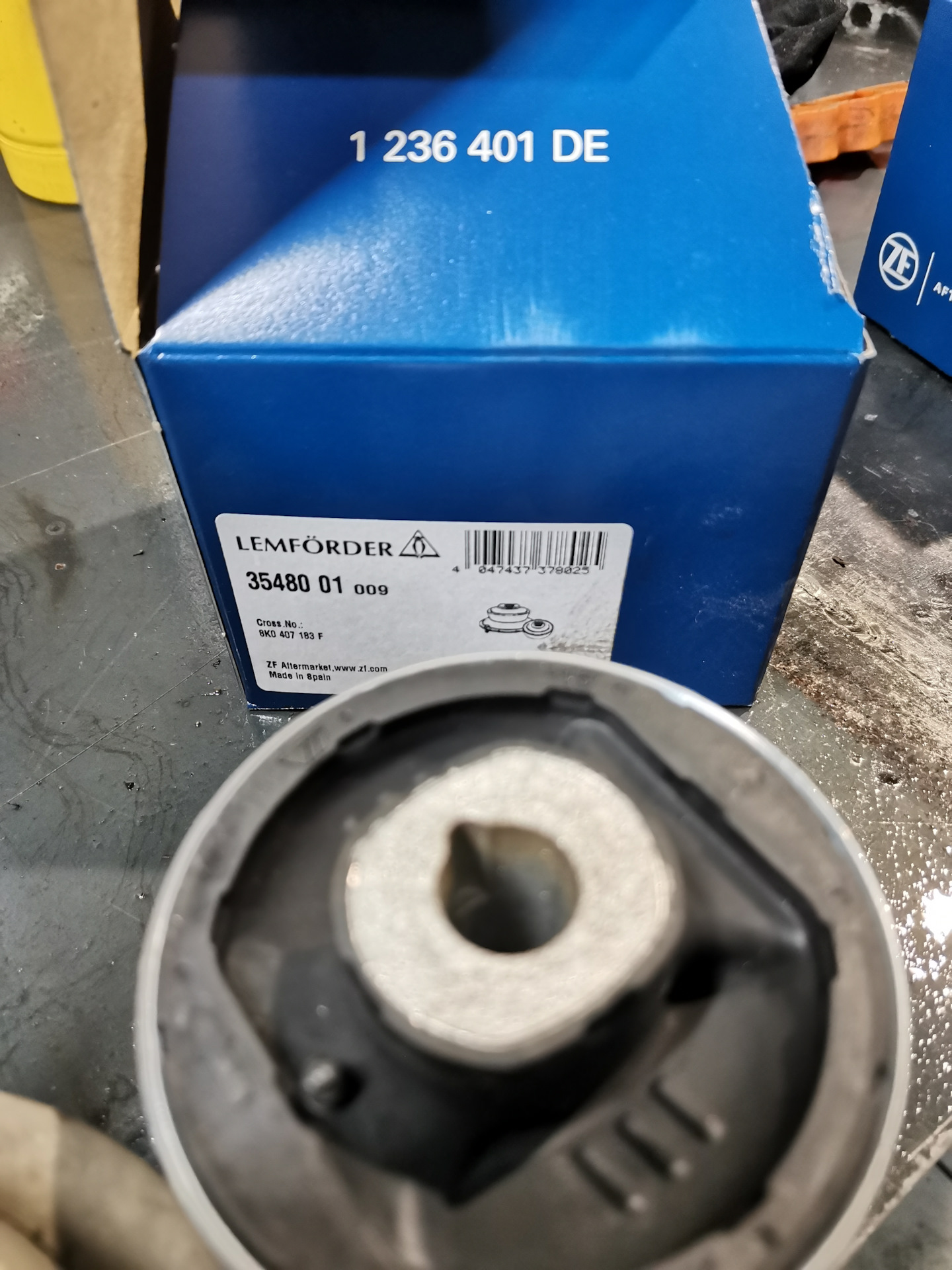 Замена ступичного подшипника и сайлентблоков задних нижних рычагов ...