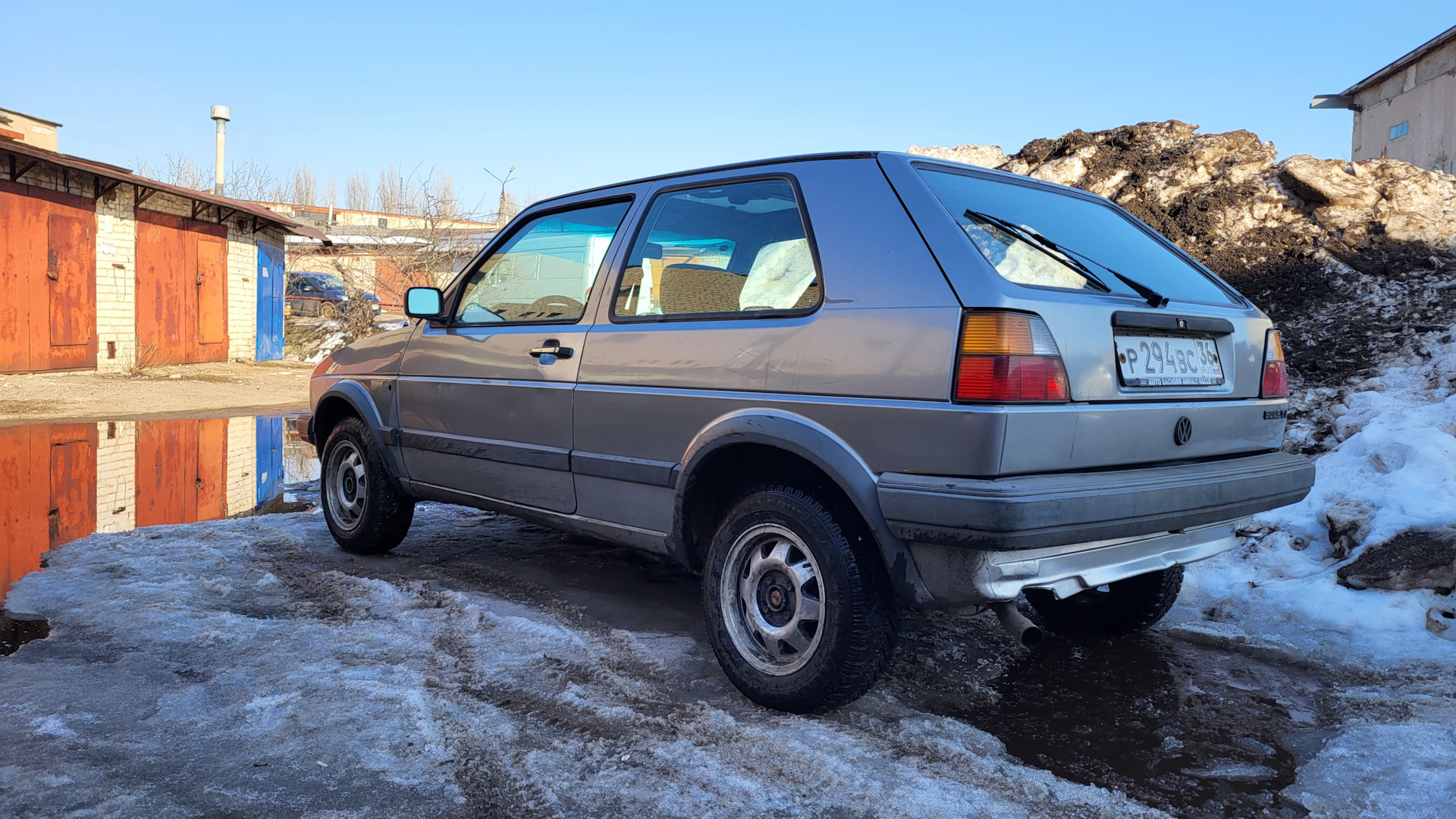 Volkswagen Golf Mk2 1.8 бензиновый 1990 | Golf mk2 4motion project на ...