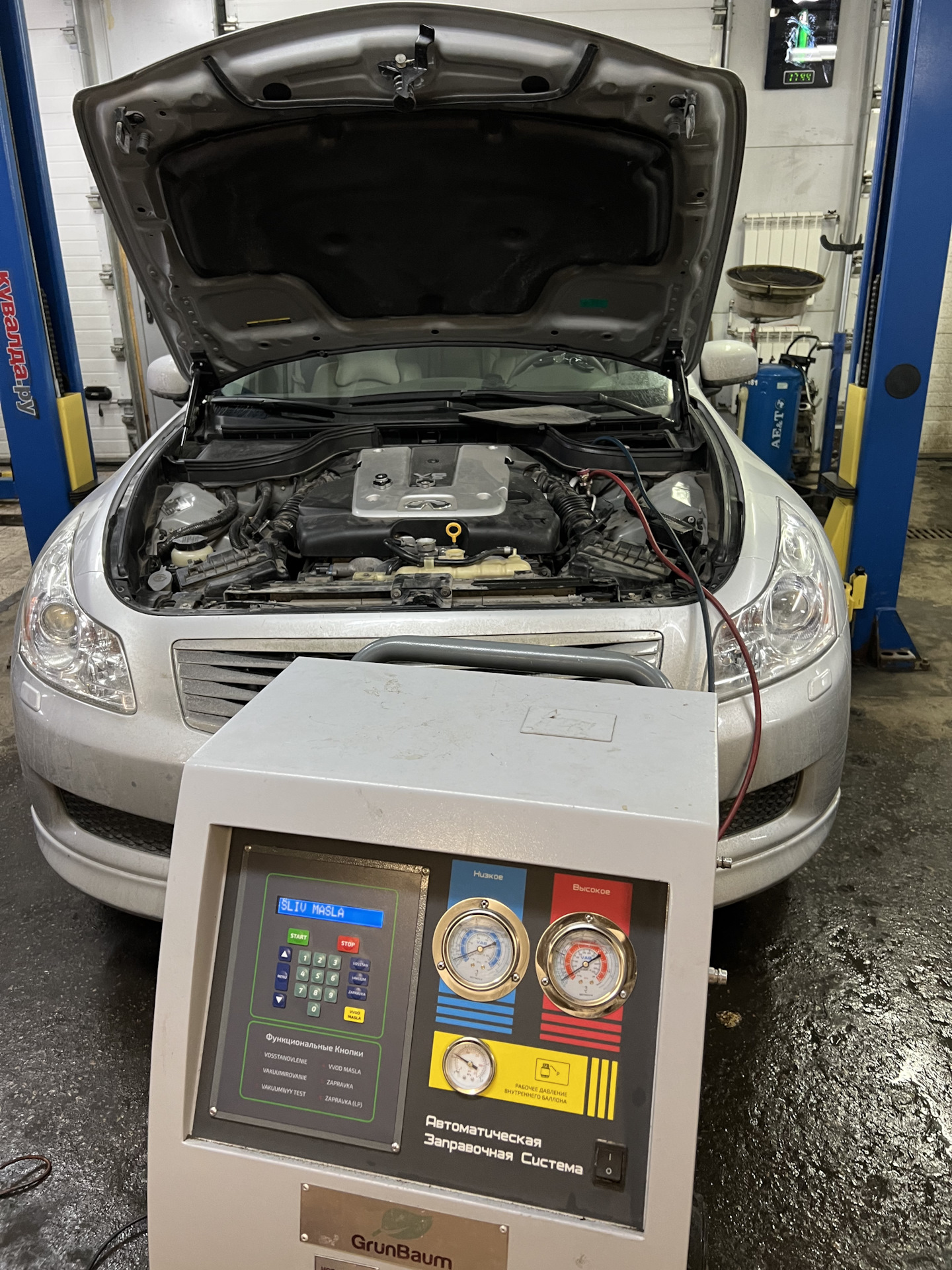 Замена радиатора. Ремень и ролики. — Infiniti G35 Sedan (V36), 3,5 л ...
