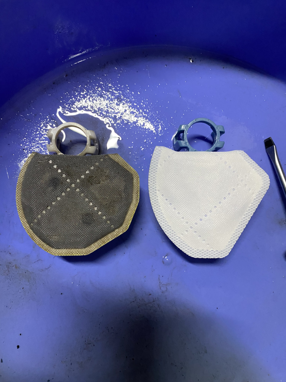 Замена топливных фильтров! — Toyota Highlander (XU50), 3,5 л, 2014 года ...