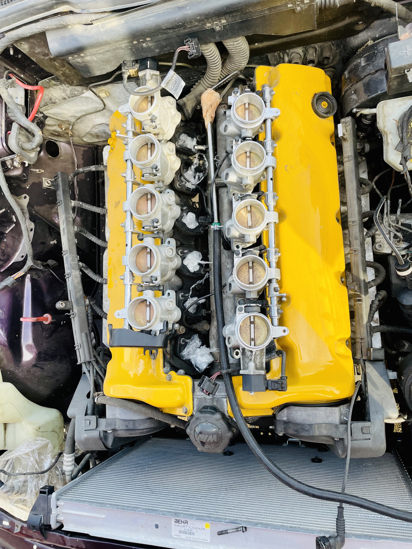 M73b54 itb — BMW 5 series (E34), 5,4 л, 1991 года | тюнинг | DRIVE2