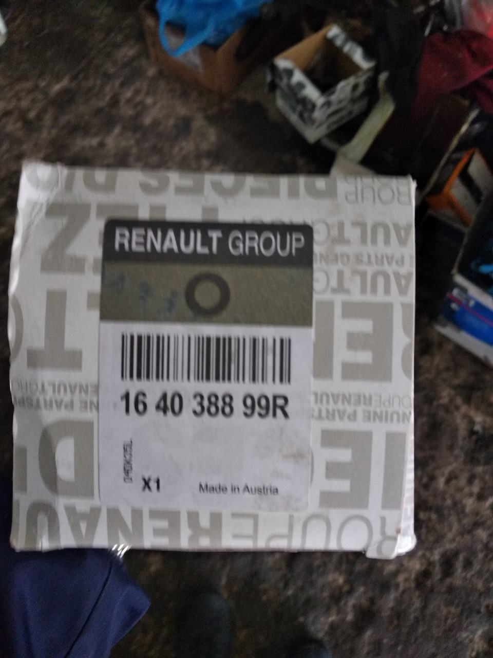 164038899R Фильтр топлвный дизель RENAULT | Запчасти на DRIVE2