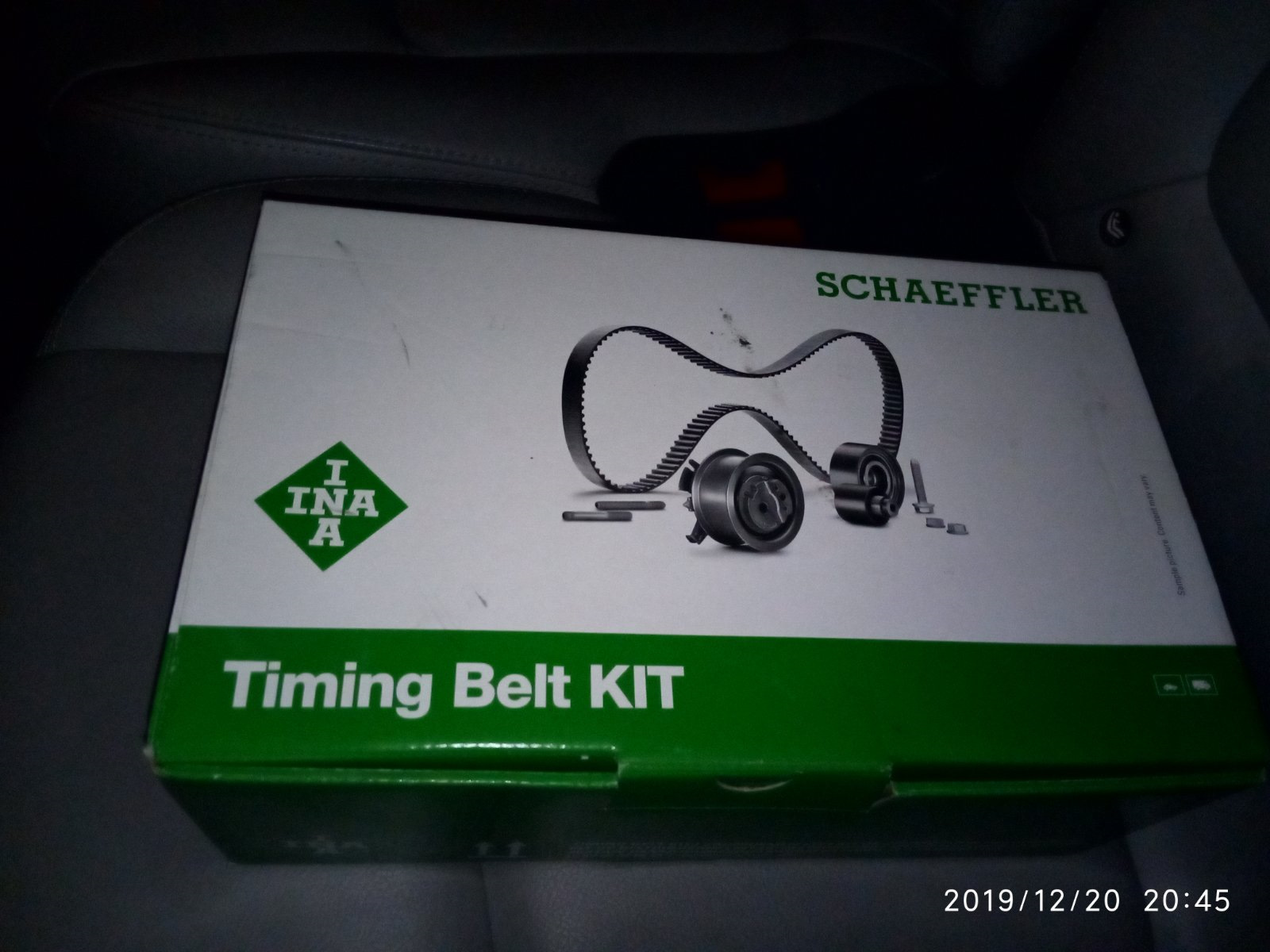 №2 ГРМ+помпа+ролики+антифриз — Peugeot 5008 (1G), 1,6 л, 2010 года ...