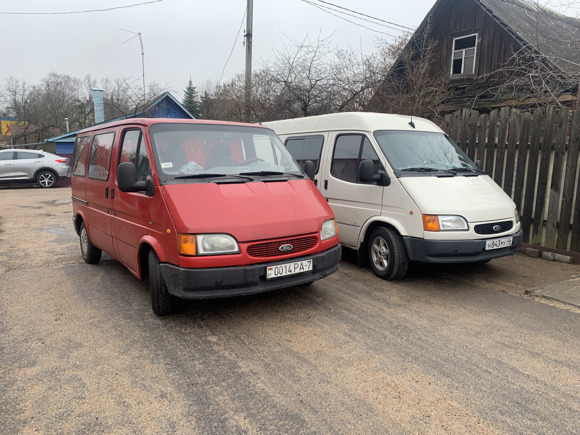 Теперь и в Курске есть валящий транзит) — Ford Transit (5G), 2,5 л ...