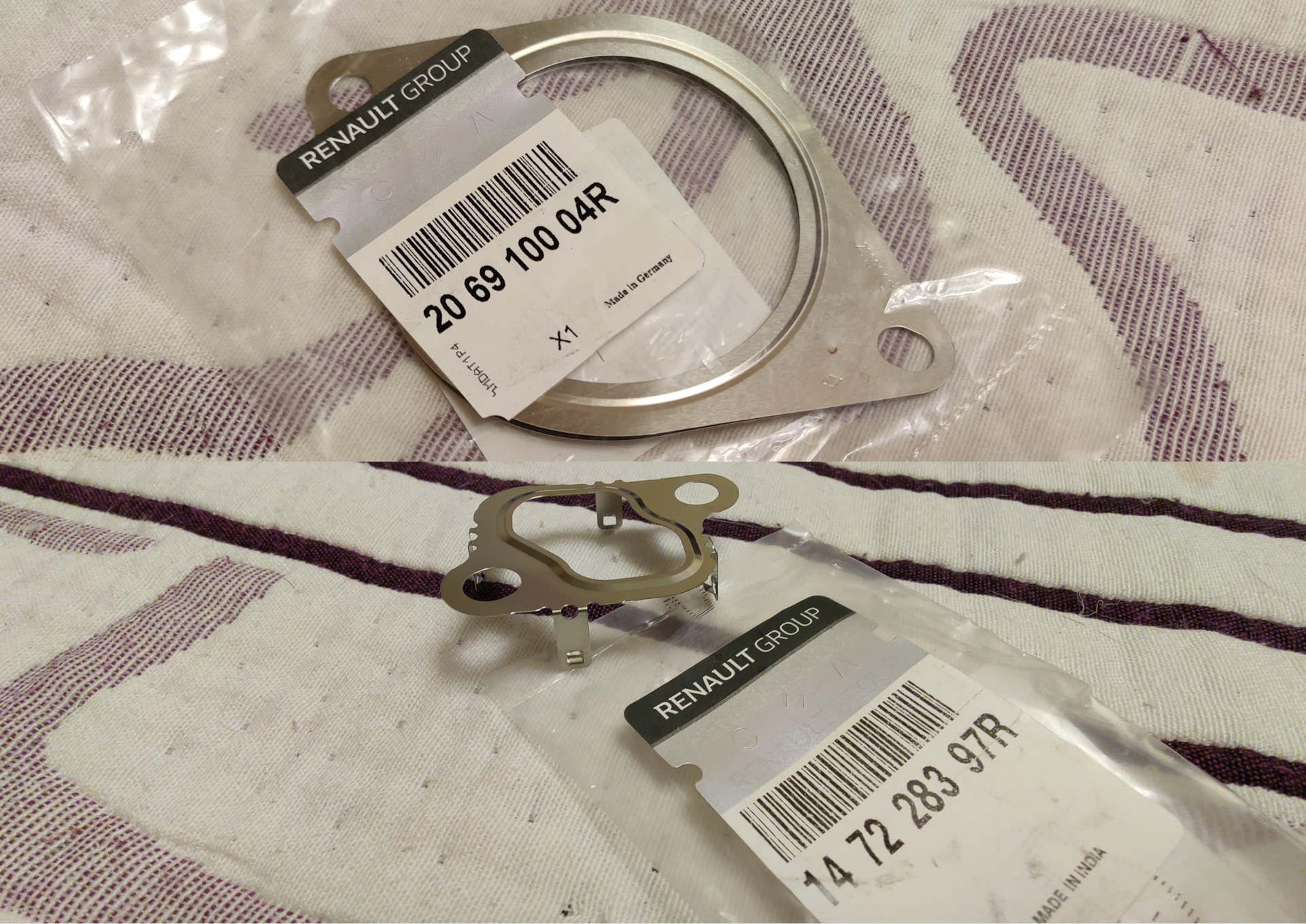 8. Замена охладителя + Замена турбин + Прокладки воздушных патрубков ...