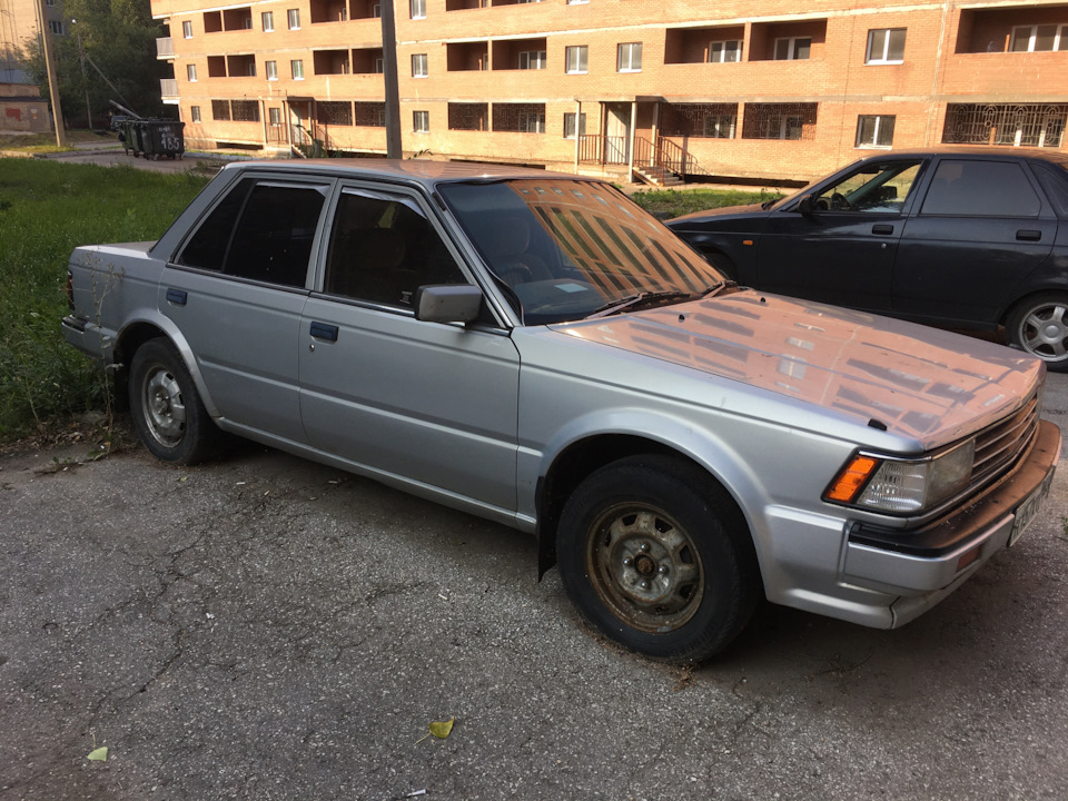 85 год выпуска, а выглядит… — Nissan Bluebird (U11), 1,6 л, 1985 года ...