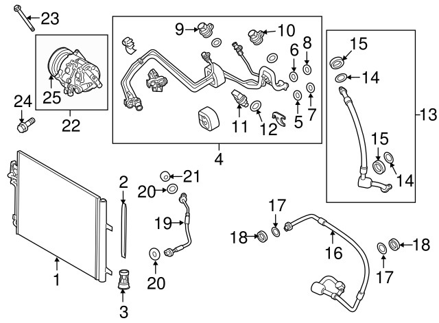LR027784 Компрессор Jaguar Land Rover | Запчасти на DRIVE2