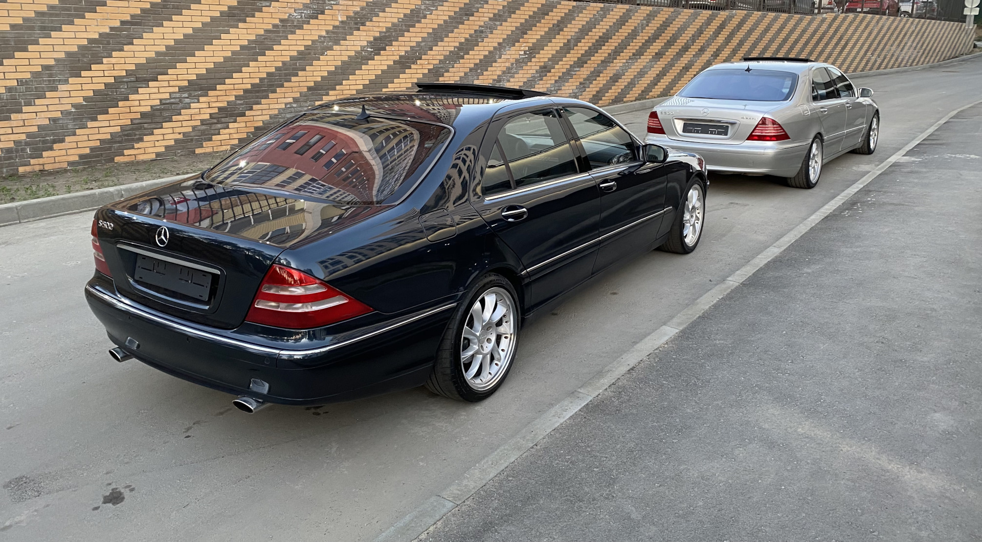 16. До рест/рест на Lorinser R19 — Mercedes-Benz S-Class (W220), 5 л, 2000 года | фотография ...