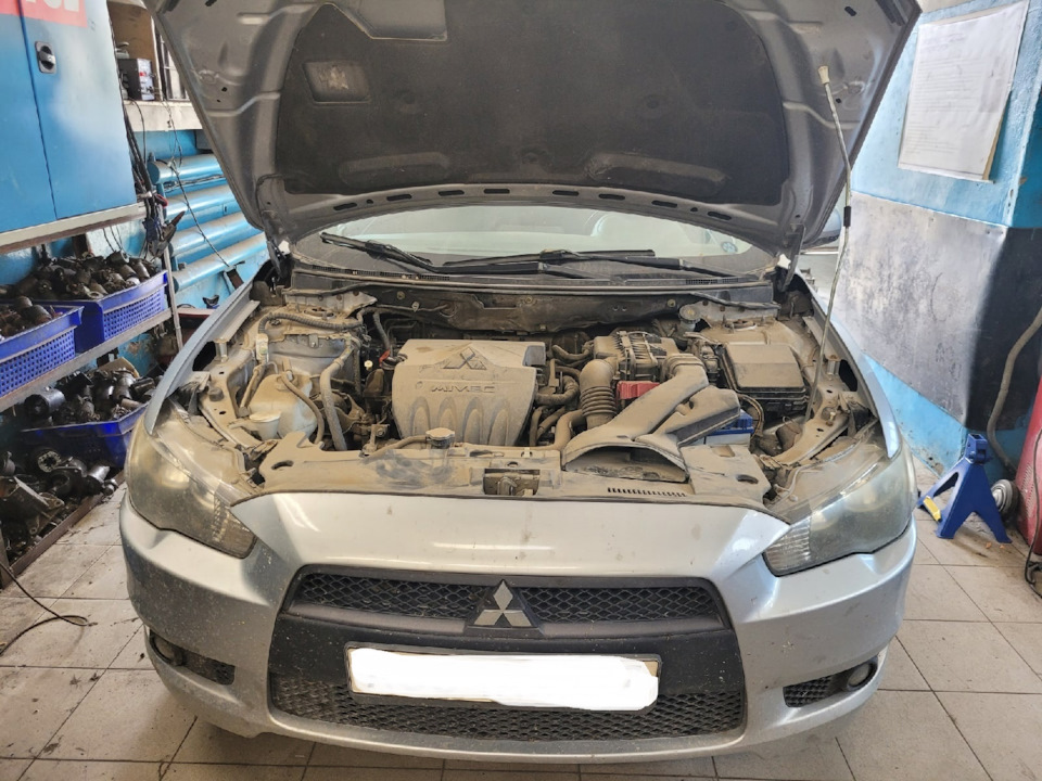 Ремонт генератора автомобиля Mitsubishi Lancer 2007 года, г. Рязань ...