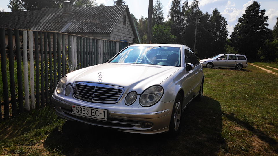 Первый год владения w211 — Mercedes-Benz E-Class (W211), 2,7 л, 2004 года | наблюдение | DRIVE2